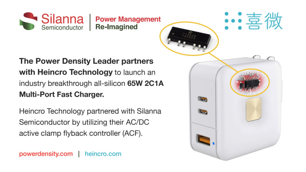 Silanna Semiconductor Powers the Highest Performance Fast Charging AC ...