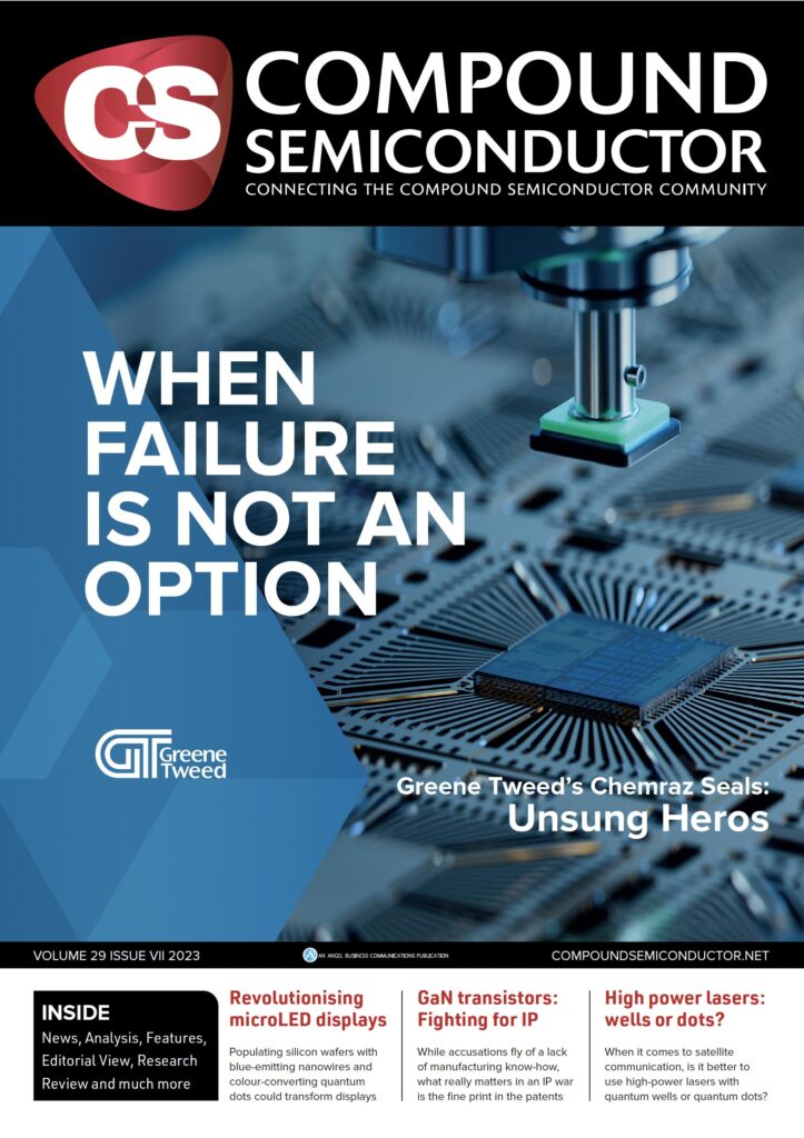Head to page 50 of the latest Compound Semiconductor Magazine Volume 29 ...